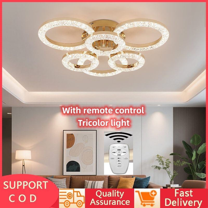 Tri Color Nordic Ceiling Light Center ceiling Light LED Living room ...