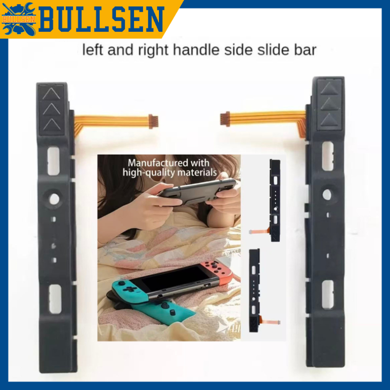 Left Right Hand Side Slide Bar with cable Joycon rail Controller ...