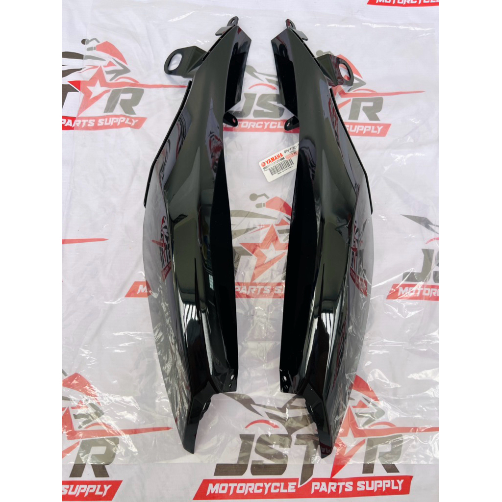 COVERSIDE 1 and 2 / side cover for NMAX V3 / NMAX TURBO / GLOSSY BLACK ...