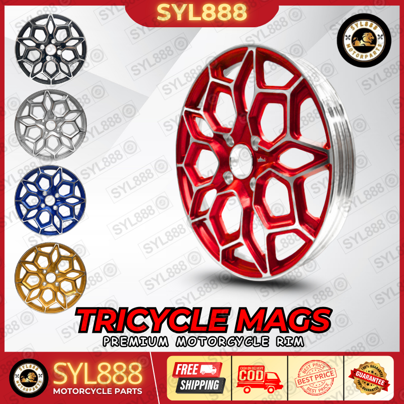 SYL888 SIDE WHEEL MAGS 1.85*17 Tricycle RIM For Motorcycle Universal GB ...