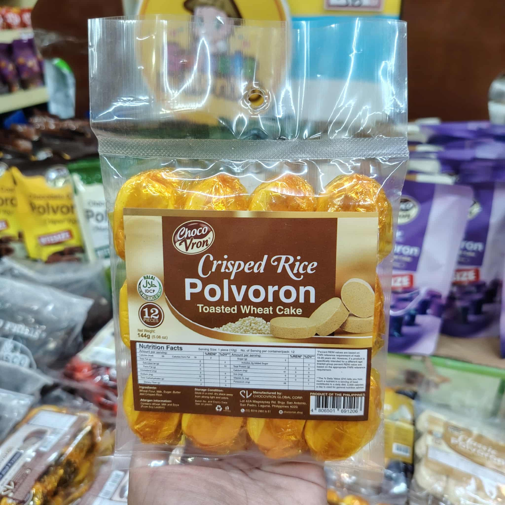 ChocoVron Polvoron 12pieces 144grams | Shopee Philippines