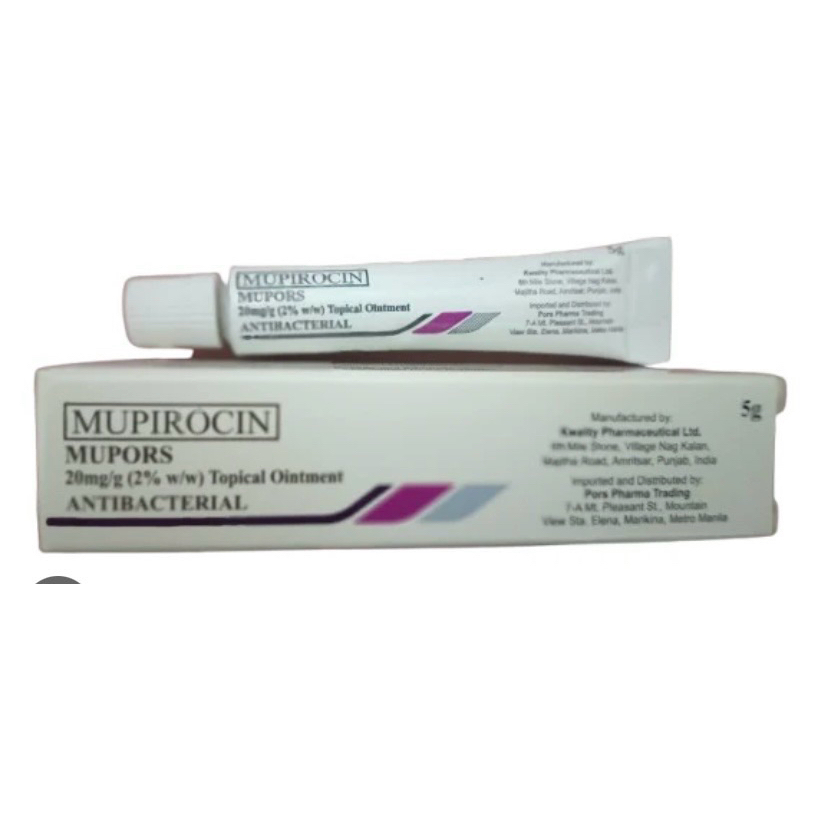 Mupirocin Mupors Ointment 5g Antibacterial | Shopee Philippines