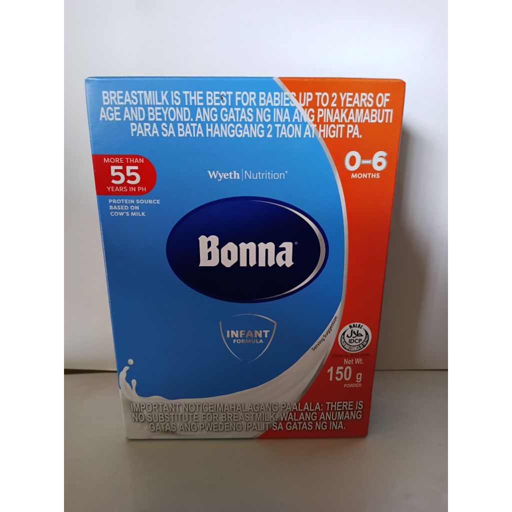 Bonna Stage 1 Infant Formula 0 - 6 months 150g | Shopee Philippines