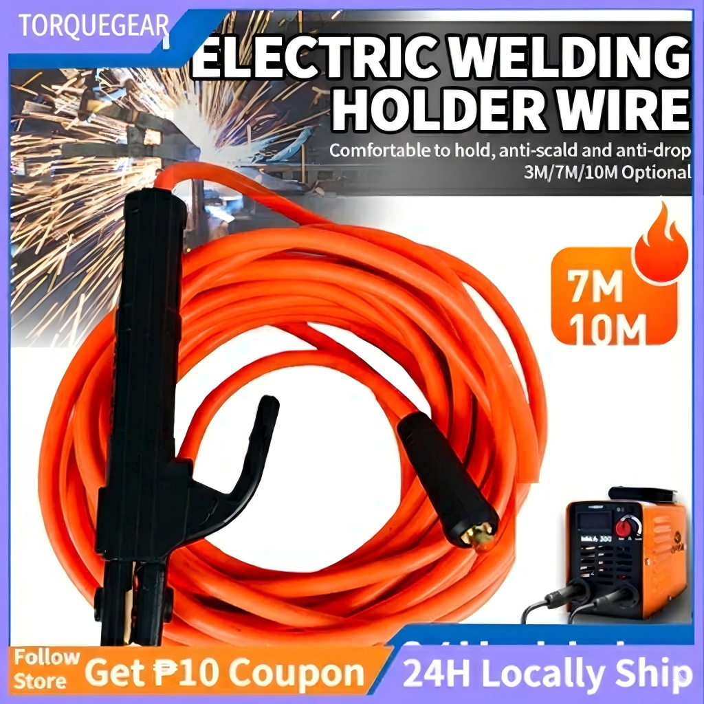 10M Welding Wire Cable 300A with Electrode Holder and Connector ...