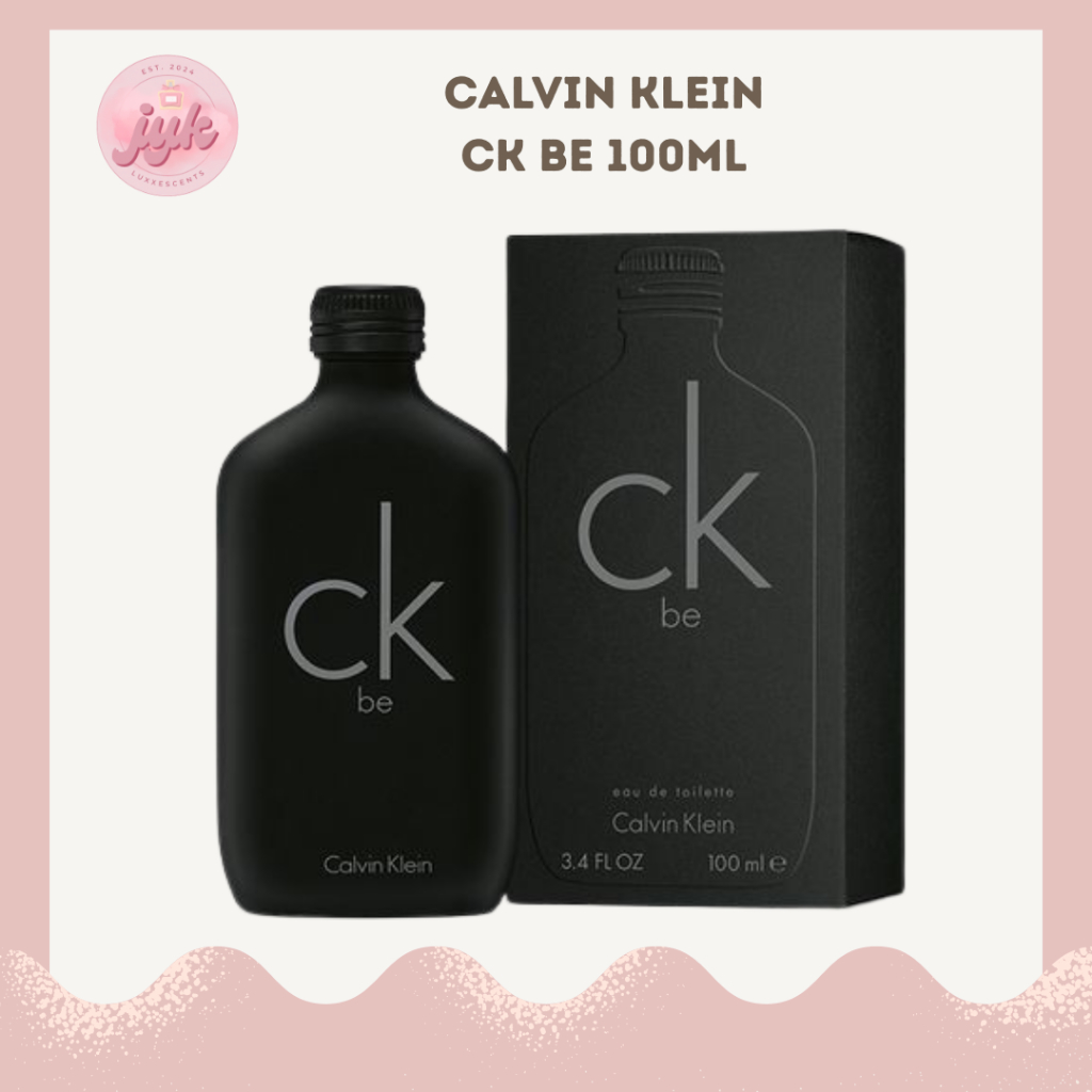 CK BE 100ML Men EDT | US TESTER QUALITY | OIL BASED | Shopee Philippines