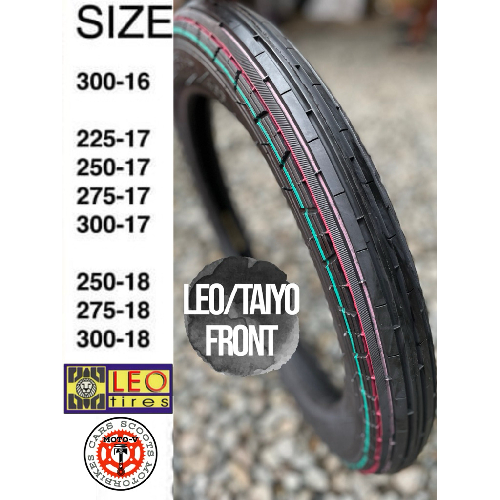 LEO TAIYO FRONT ( Tricycle Side Wheel Tires ) | Shopee Philippines
