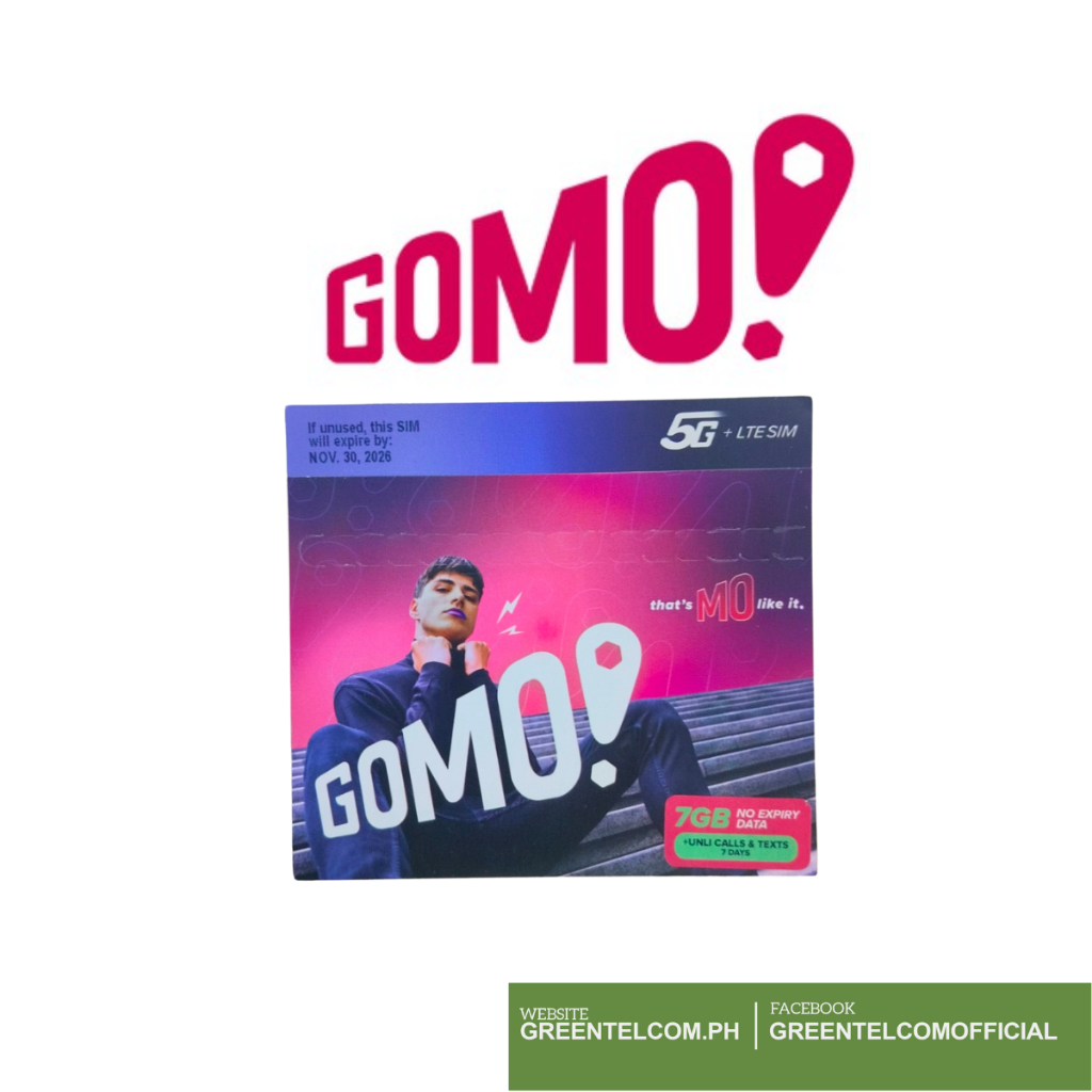 GOMO Sim with 7gb No Expiry | Shopee Philippines