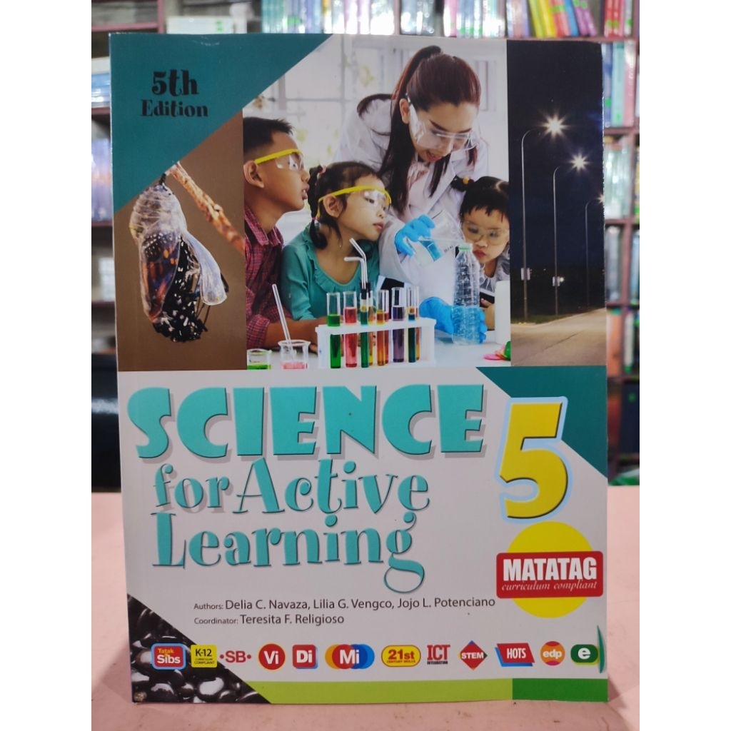 Science for Active Learning 5th Edition Grade 5 Matatag by Sibs ...