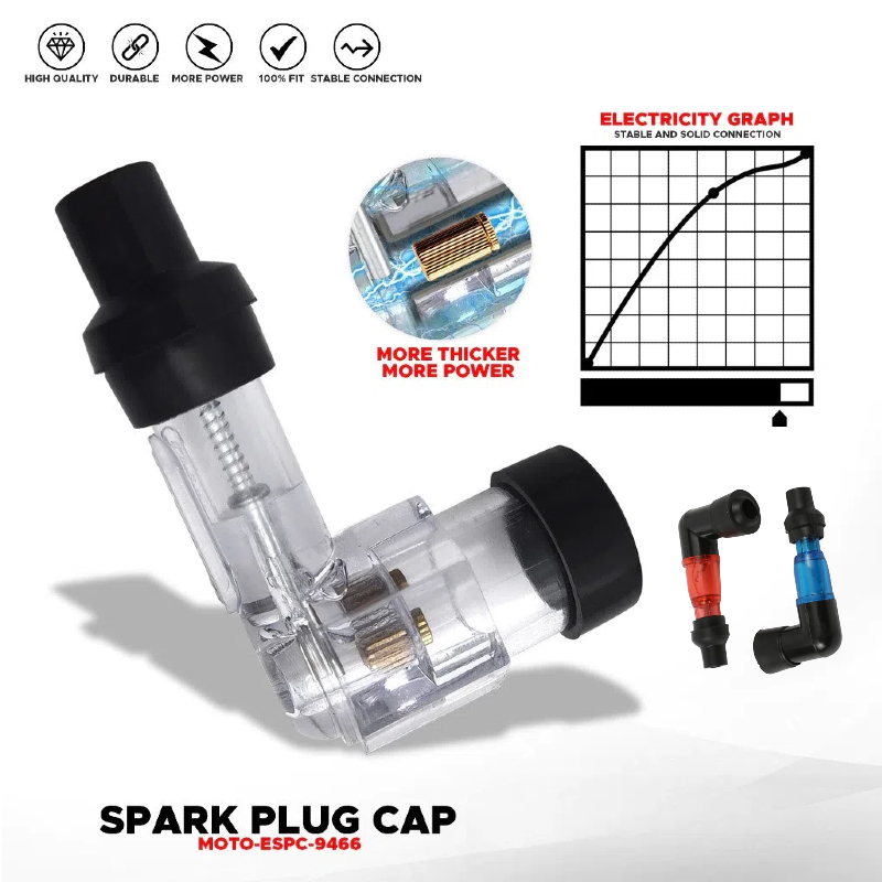 【24H】Motorcycle Spark Plug Cap Recommended for Racing Ignition Spark ...