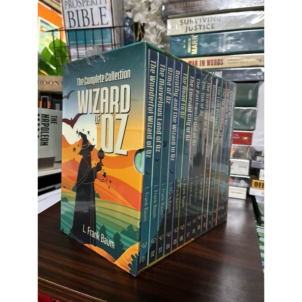 THE COMPLETE COLLECTION WIZARD OF OZ by L. FRANK BAUM (15 HARDCOVER ...