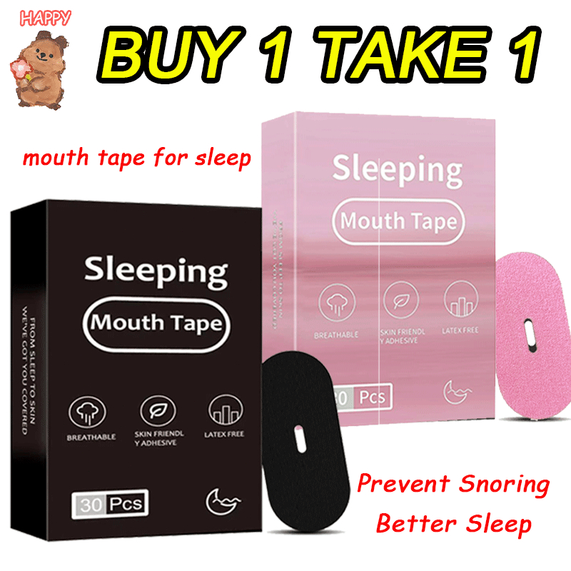 30PCS Sleeping Mouth Tape Anti Snoring Mouth Patch Stop Mouth Breathing ...