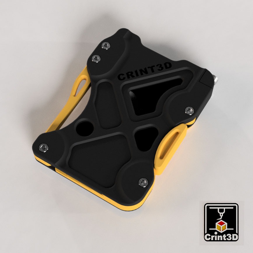 Card Holder - action lever with money clip (3D-Printed) | Shopee ...