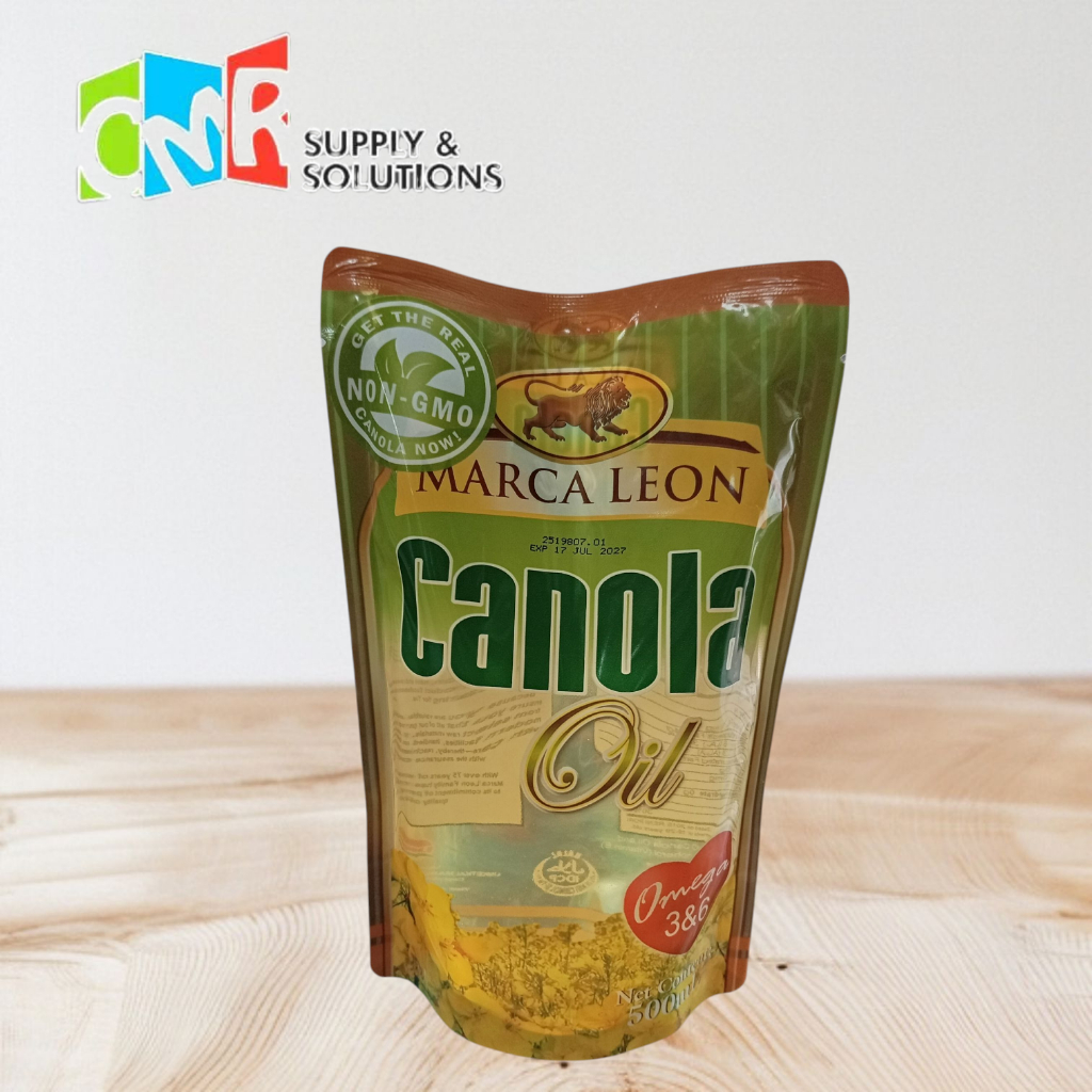 MARCA LEON CANOLA OIL ( 500ml) | Shopee Philippines