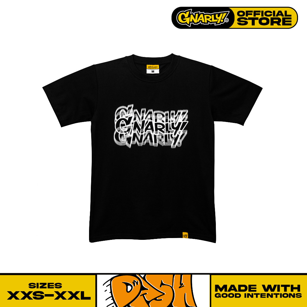 Gnarly! Dash Wordmark T-Shirt | Shopee Philippines