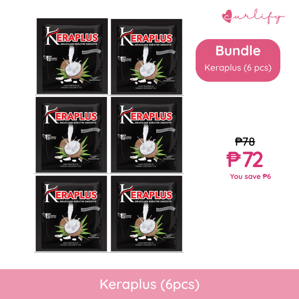 CGM Keraplus Brazilian Keratin Smooth Bundles 6pcs / 12pcs | Shopee ...