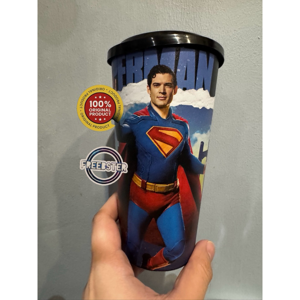[100% Original] Superman Tumbler (SM Cinema Superman Tumbler) Snacktime ...