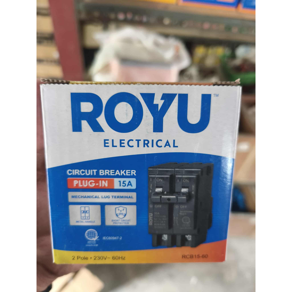 Royu Circuit Breaker Plug-IN 15amp | Shopee Philippines