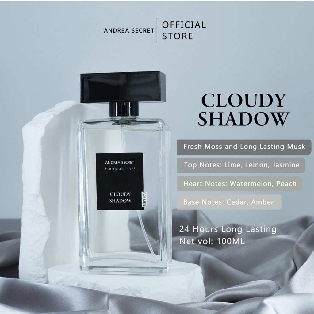 Andrea Secret Cloudy Shadow 100ML Sexy Perfume for Men Long Lasting ...