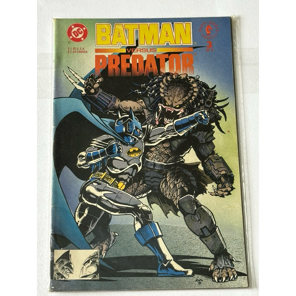 Batman vs. Predator #3 (1992) DC Comics Dark Horse Crossover | Shopee ...