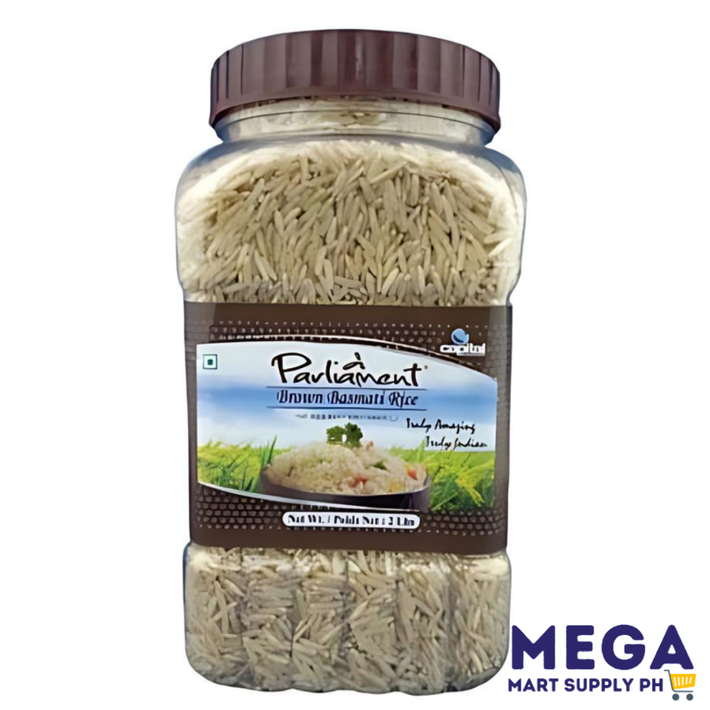 Parliament Brown Basmati Rice 1KG , nutty flavor and cooks up easily ...