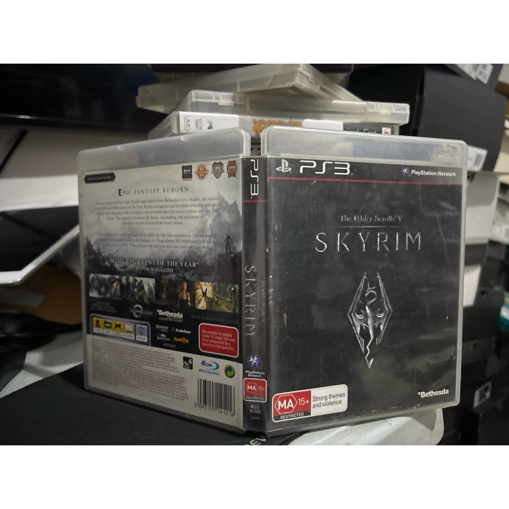 PS3 The Elder Scrolls V: Skyrim – PS3 (BLES | Region 2 Europe) | Shopee ...