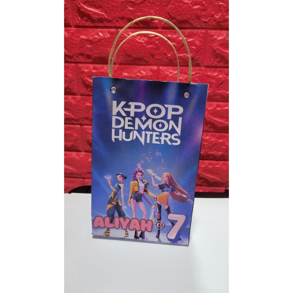 10pcs KPOP DEMON HUNTERS CUSTOMIZED LOOTBAGS BIG SIZE HIGH QUALITY ...