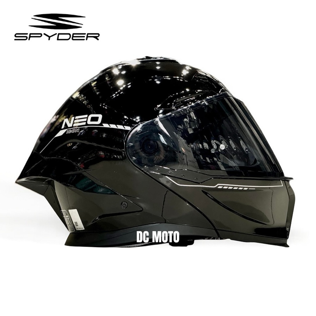 New Spyder Neo Icon Modular Dual Visor with Free Clear Lens | Shopee ...
