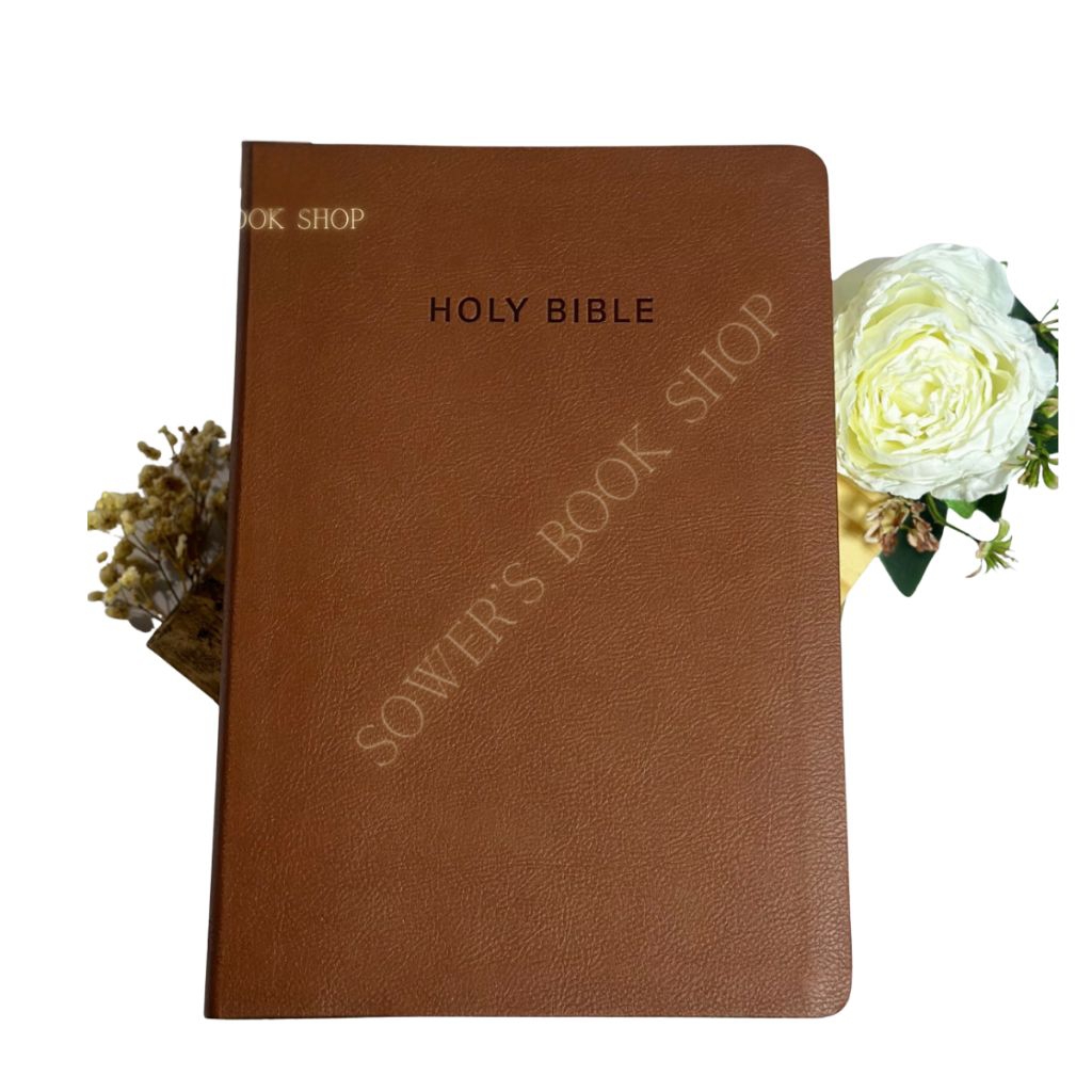 FLEXISOFT LEATHER SUPER GIANT PRINT REFERENCE | KJV BIBLE | Shopee ...