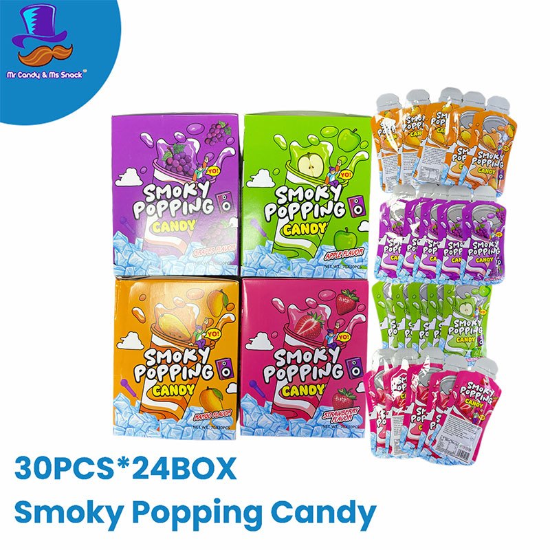 【Mr candy】COD | Smoky Popping Candy 30pcs | Kids' Candy | Candy ...