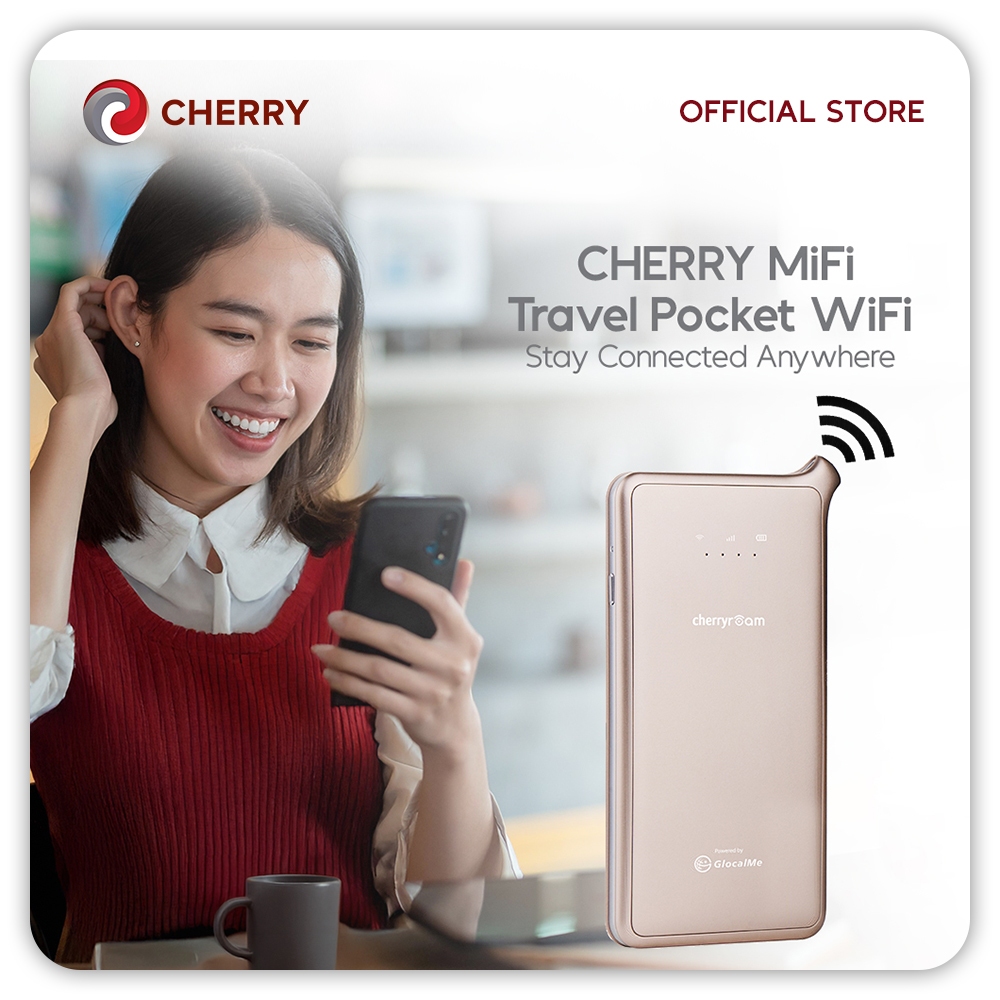 CHERRY MiFi Travel Pocket WiFi | Shopee Philippines