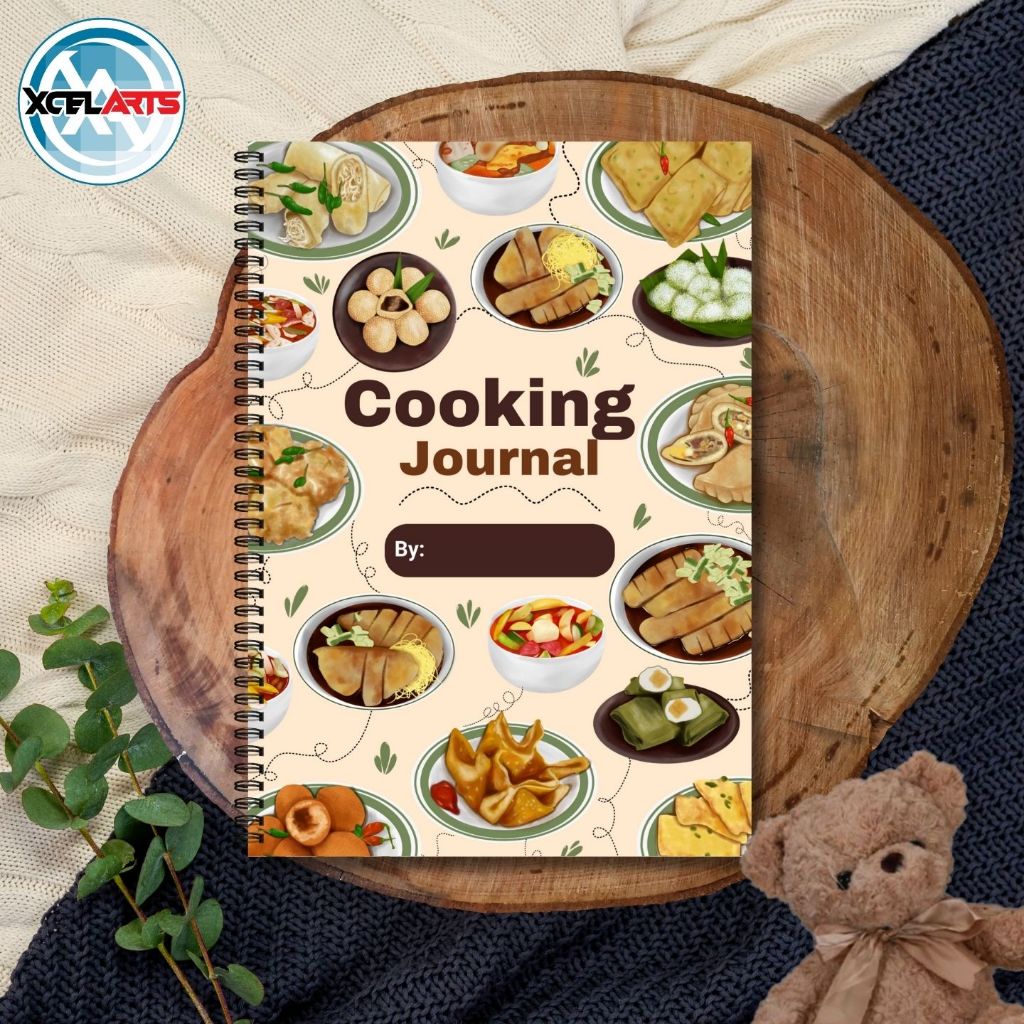 Recipe Notebook | Cooking Journal | Cooking Notebook | Baking Notebook ...