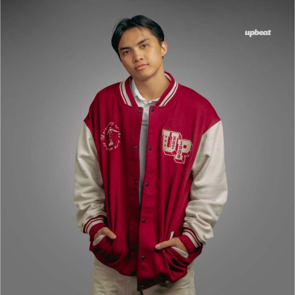 UPBEAT-University of the Philippines-Vintage Varsity Jacket | Shopee ...
