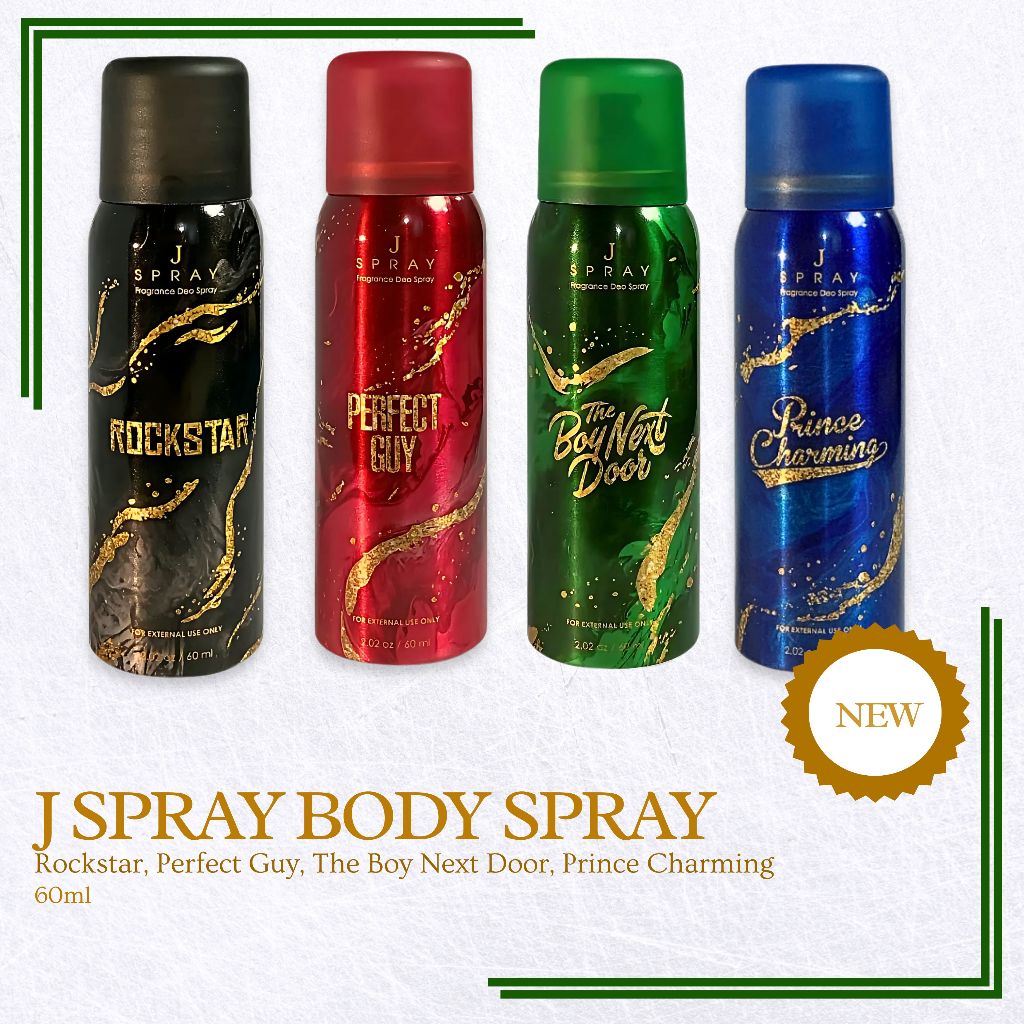 Buy 1 Take 1 J Spray The Boy Next Door, Rockstar, Perfect Guy & Prince ...
