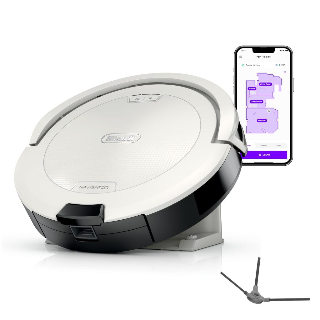 Shark AV2120 Robot Vacuum with SmartPath Navigation and Self-Cleaning ...