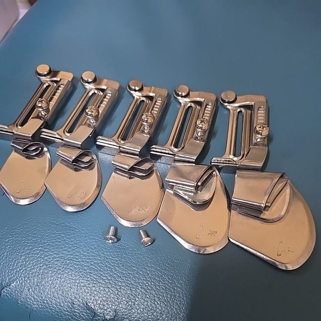 Golden Eagle hemming folder hemmer 3/8 1/2 , 3/4 & 1 FREE Screw high ...