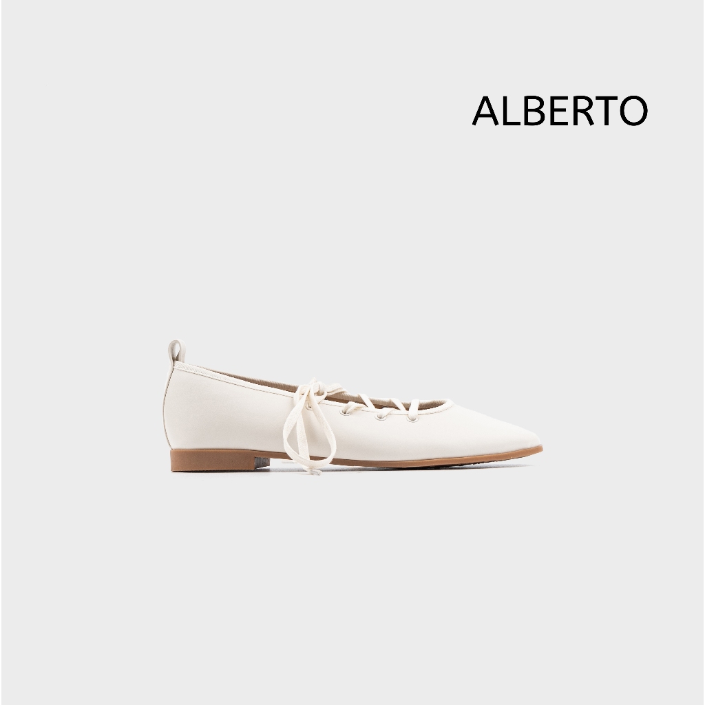 ALBERTO Women's Hollie Lace-Up Ballet Flats | Shopee Philippines