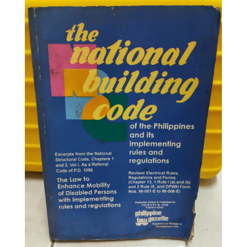 the national building code of the Philippines and its implementing ...