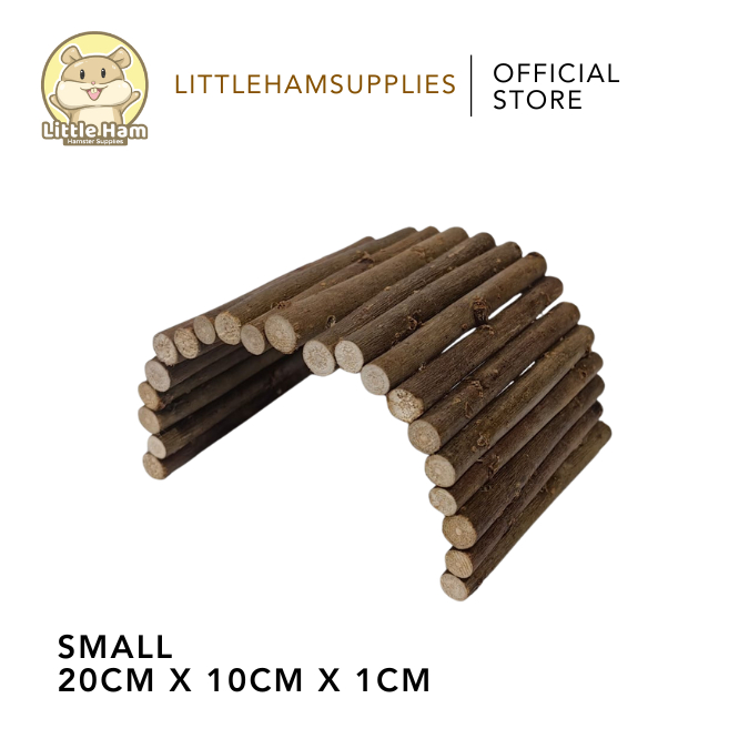 Natural Bendy Bridge for Hamsters 3 sizes | Shopee Philippines