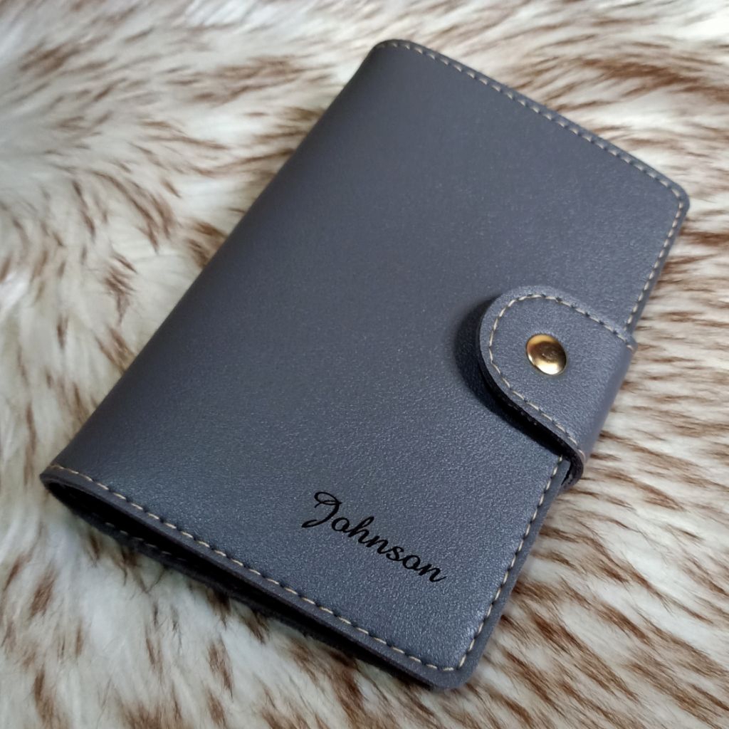 Synthetic Leather Senior Citizen PWD Booklet Covers Holders w/ ID, Pen ...