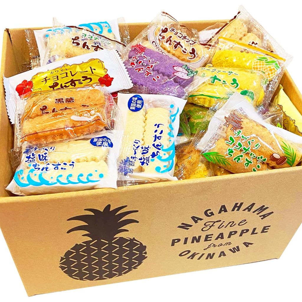 【Okinawa Specialty】Chinsuko Assortment 1.6kg Premium Mixed Cookies ...