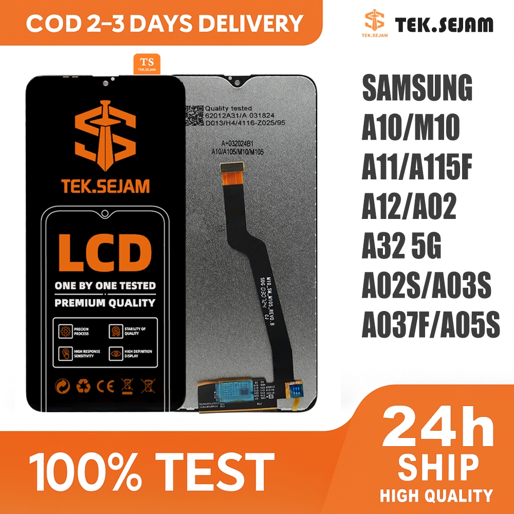 For Samsung A10 A11 A12 A02 A03S A05S M10 M11 LCD Display Touch Screen Digitizer Assembly ...