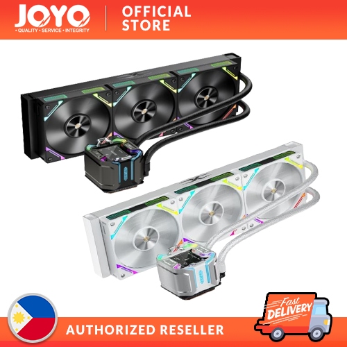 1STPLAYER X-STARSHIP 360 RGB AIO CPU LIQUID COOLER WITH LCD/AM5/LGA18XX ...