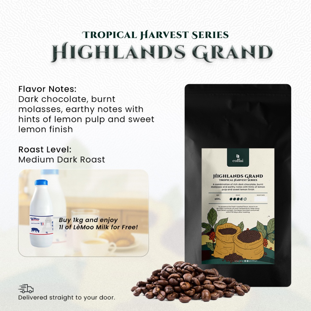 Highlands Grand blend 500g | Shopee Philippines
