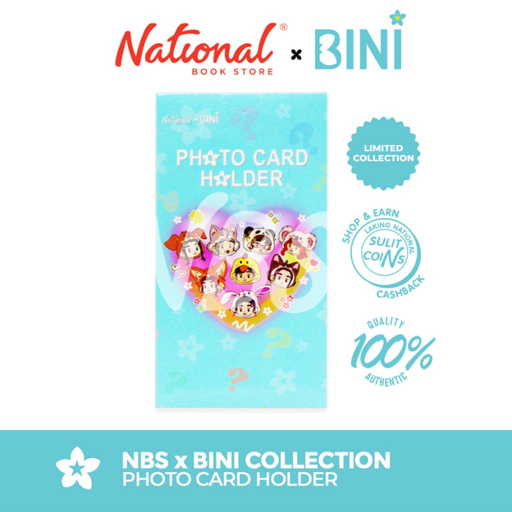 NBS x BINI Bini Blind Photo Card Holder Puffy Head with Keychain ...
