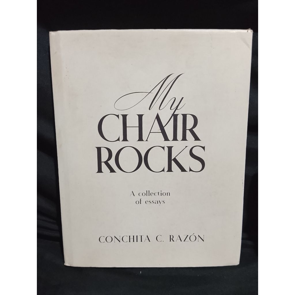 MY CHAIR ROCKS BY CONCHITA C. RAZON | Shopee Philippines