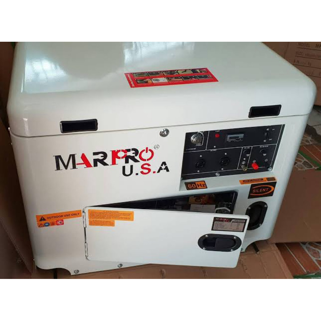 Brand New marpro USA 10kva Diesel silent Type Generator Genuine ...