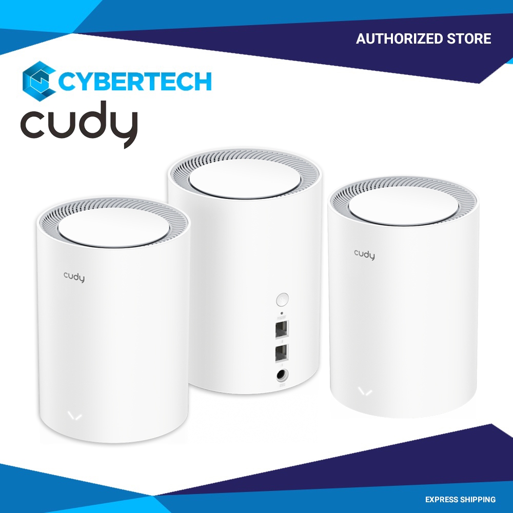 Cudy M3000 AX3000 2.5G Mesh Wi-Fi 6 System White | Shopee Philippines