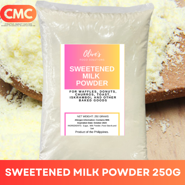 Sweetened Milk Powder 250 Grams - Perfect for Milky Donut Coating ...