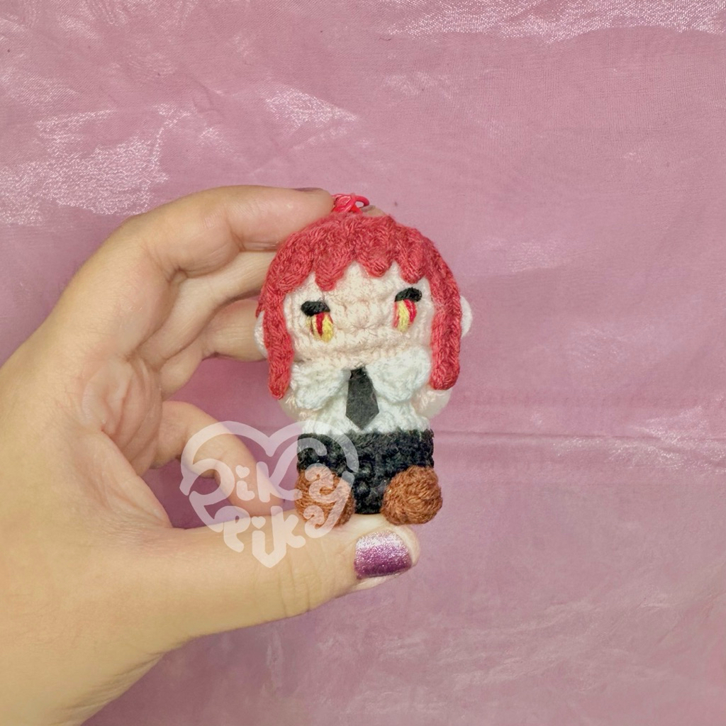 Makima Crochet Chibi Keychain (Chainsaw Man) | Shopee Philippines