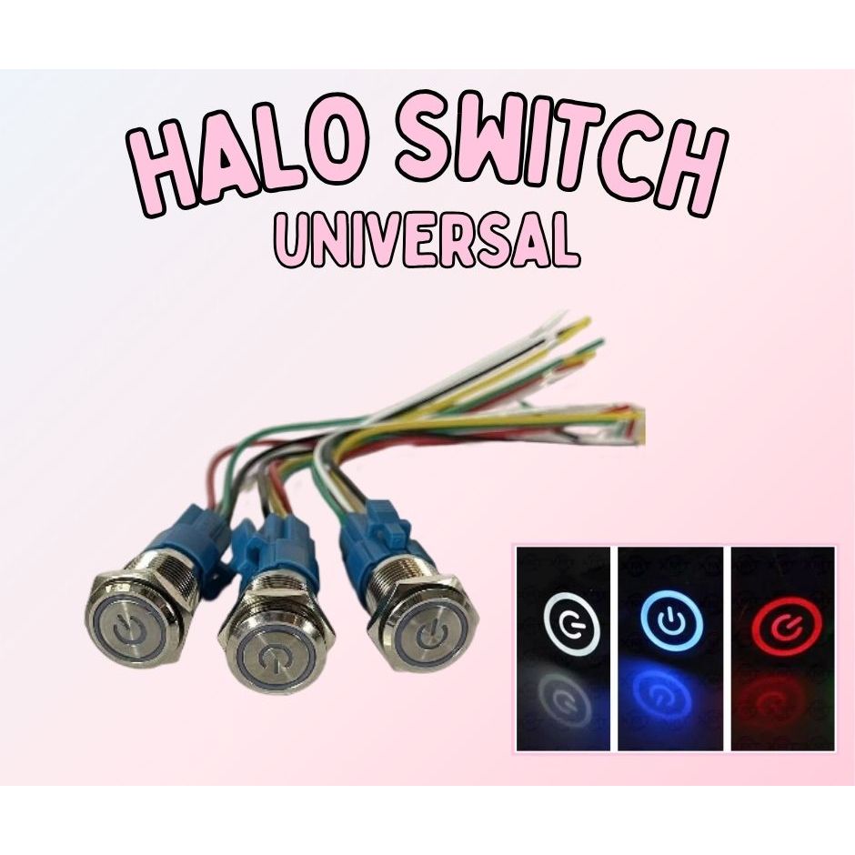 Motorcycle Halo Switch Universal (1Pc) | Shopee Philippines